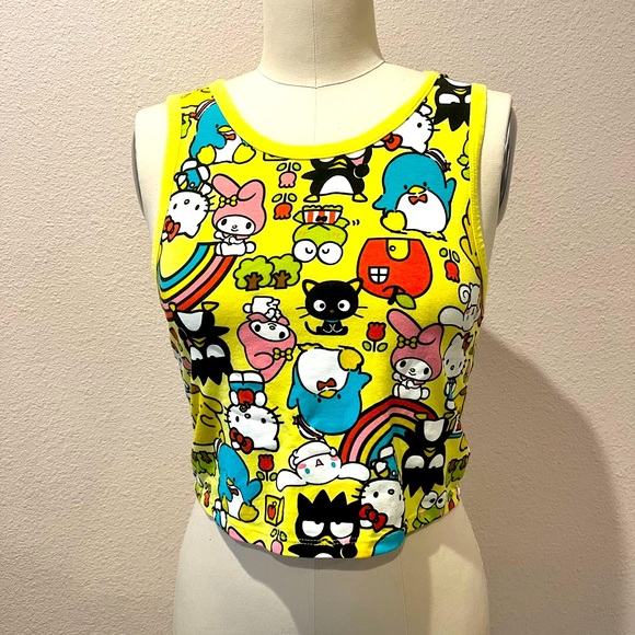 Hello Kitty | Tops | Hello Kitty And Friends Tank Top Limited Edition ...